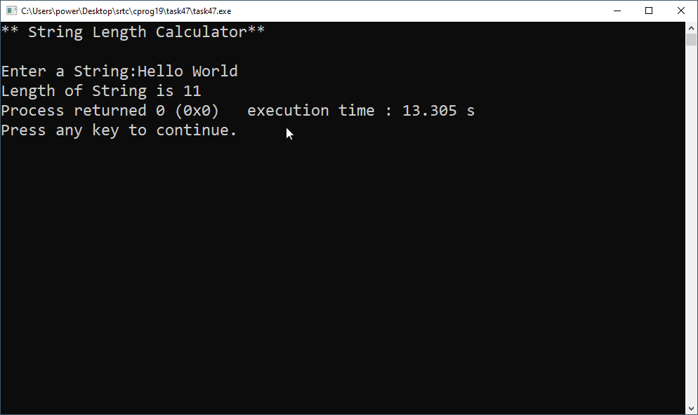 C Programming | Week 9 Tasks
